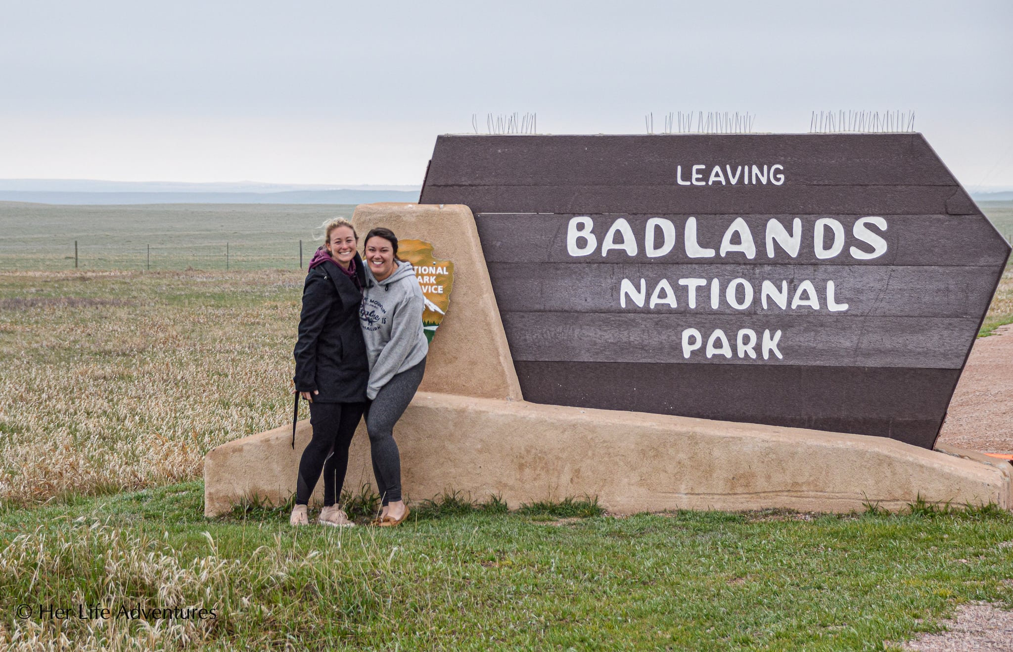 Badlands National Park Sign – Her Life Adventures